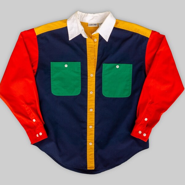 90s Color Block - Etsy