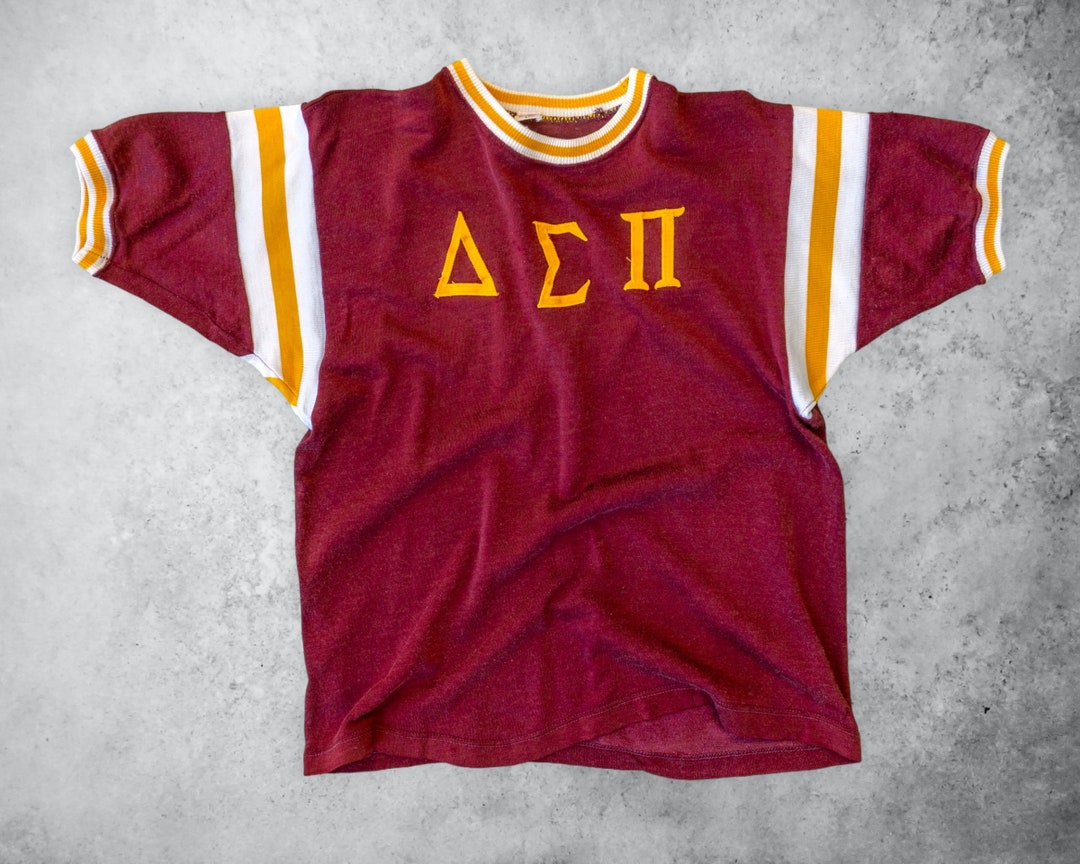 1960a Vintage Aepi Shirt Jersey Vintage - Alpha Epsilon Pi Shirt - 60s ...