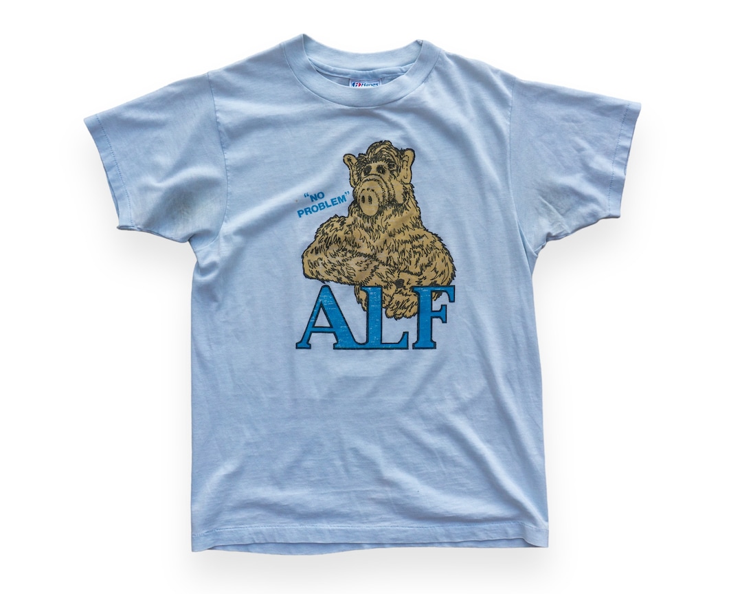 Vintage 1980s ALF T-shirt - Retro TV Show Tee - Men's Small - Classic ...