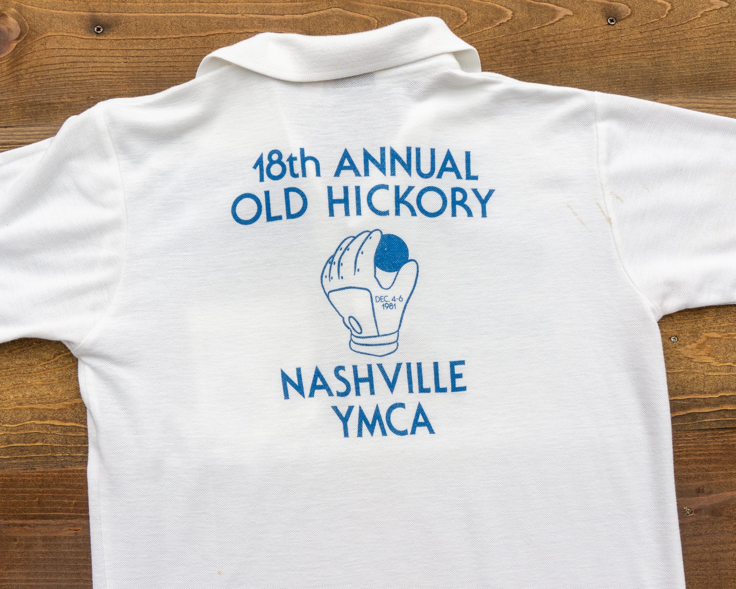 80s Vintage Polo Shirt Nashville YMCA Shirt Vintage Hand | Etsy