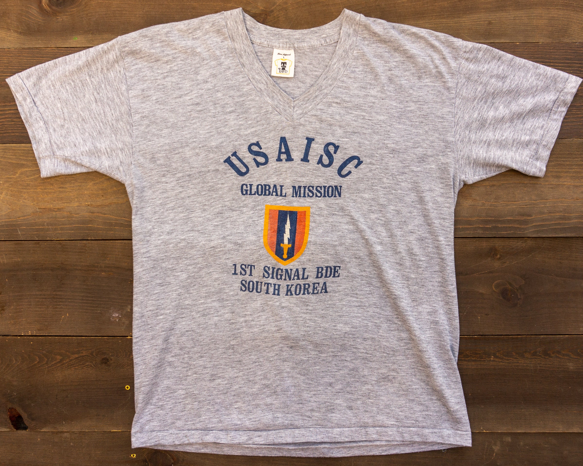 80s Vintage US Army T-shirt | Vintage Military T-shirt 80s Vintage US Army T-shirt | Vintage Military T-shirt