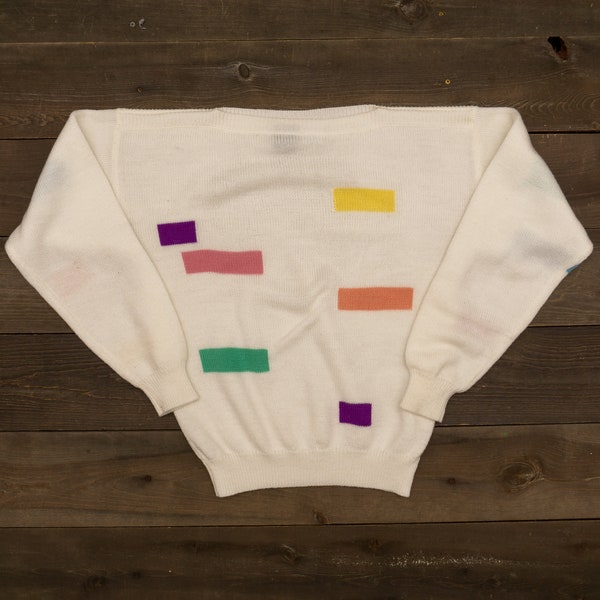 Colorblock Sweater - Etsy