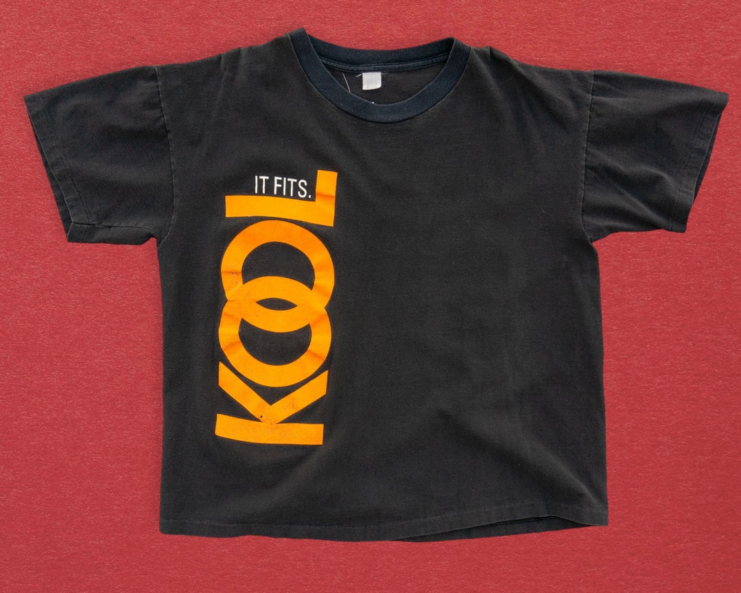 Vintage Kool Cigarettes T-shirt 90s Cigarettes Tee Faded Black Size ...