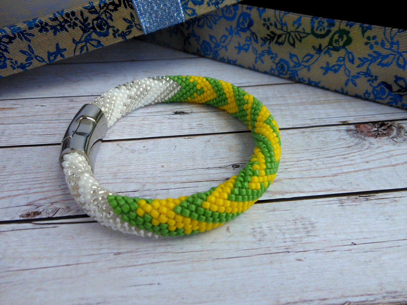 Obatala Bracelet Idde De Orula Con Detalles De Obatala Beads - Etsy