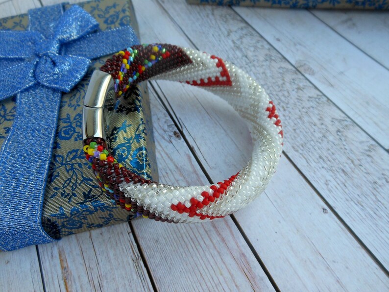 Idde De Obatala Osha Grinan OYA Bracelet Orisha Oya Beads - Etsy