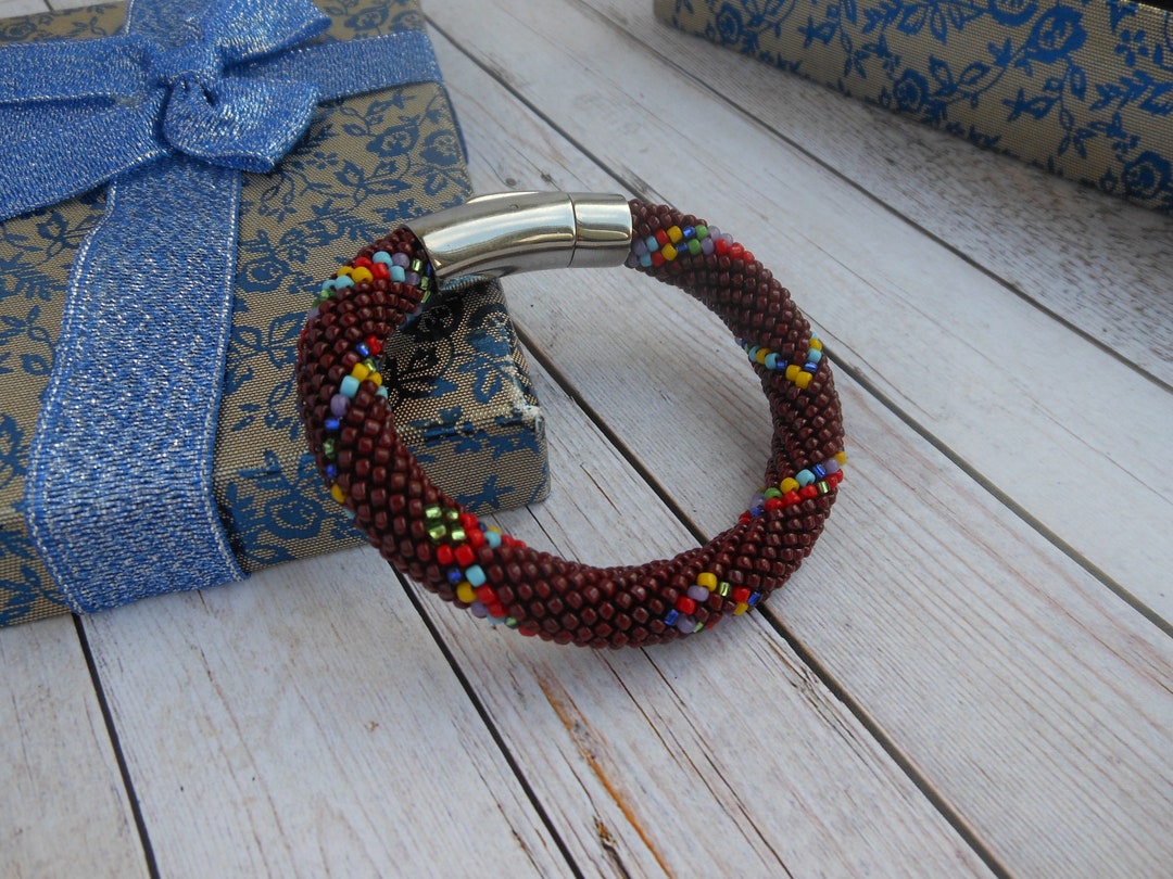 Pulsera OYA Bracelet Orisha Oya Beads Orisha Oya Colors Yansa Oya ...