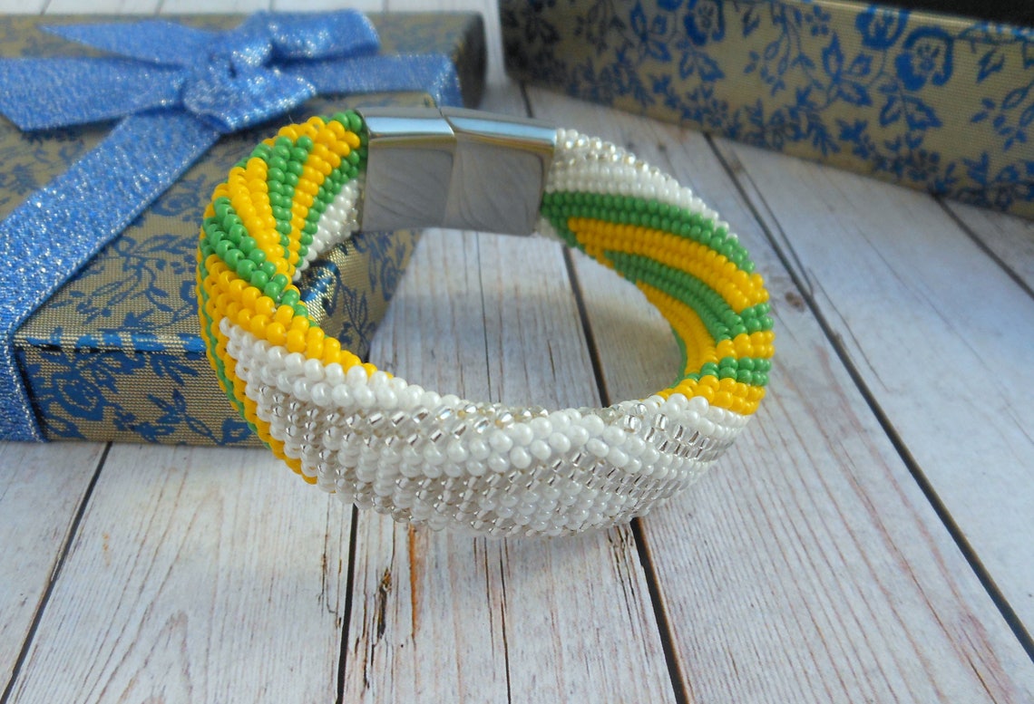 Religious bracelet Beaded Bracelet Santeria Religious jewelry | Etsy