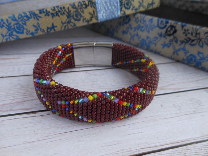 OYA Bracelet Orisha Oya Beads Orisha Oya Colors Yansa Oya - Etsy
