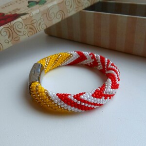 Shango Bracelet Idde De Shango Y Oshun Santeria Ifa Shango Collar De ...