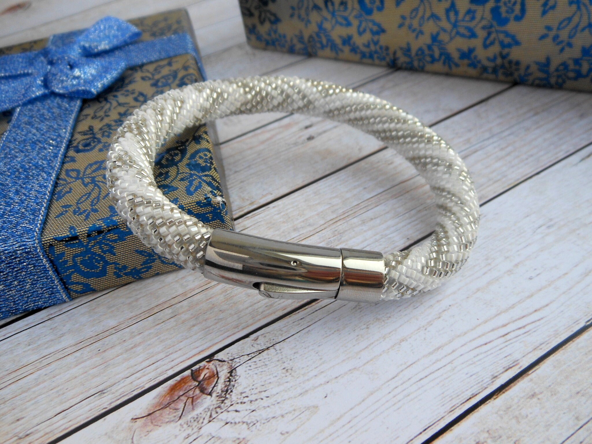 Idde De Obatala Bracelet Inspired Orisha Bracelet Beaded Bracelet Ilde ...