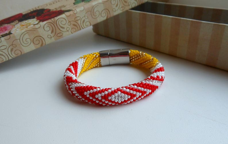 Shango Bracelet Idde De Shango Y Oshun Santeria Ifa Shango Collar De ...