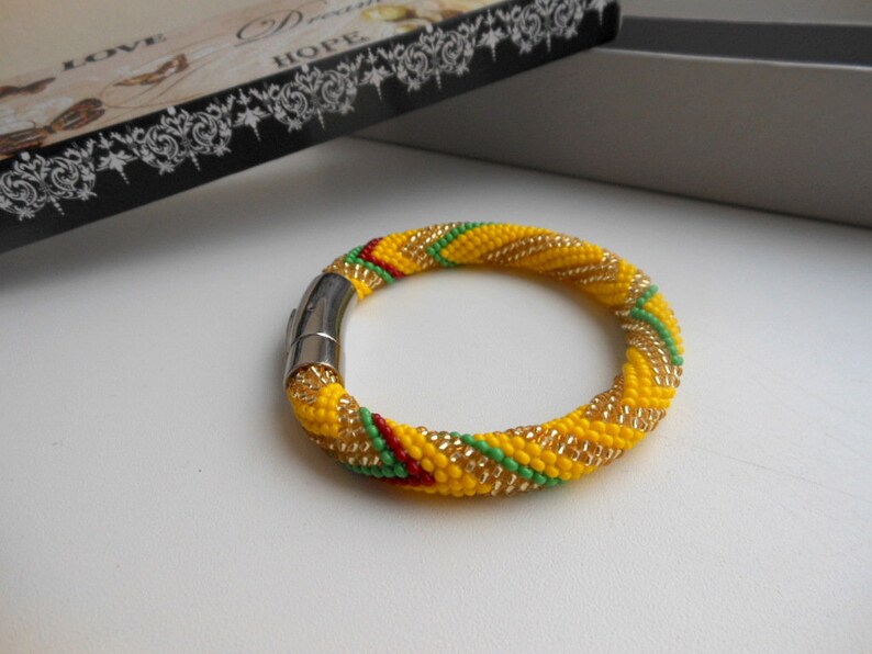 Idde De Orula Con Detalles De Oshun Ololodi Orula Oshun Beads - Etsy