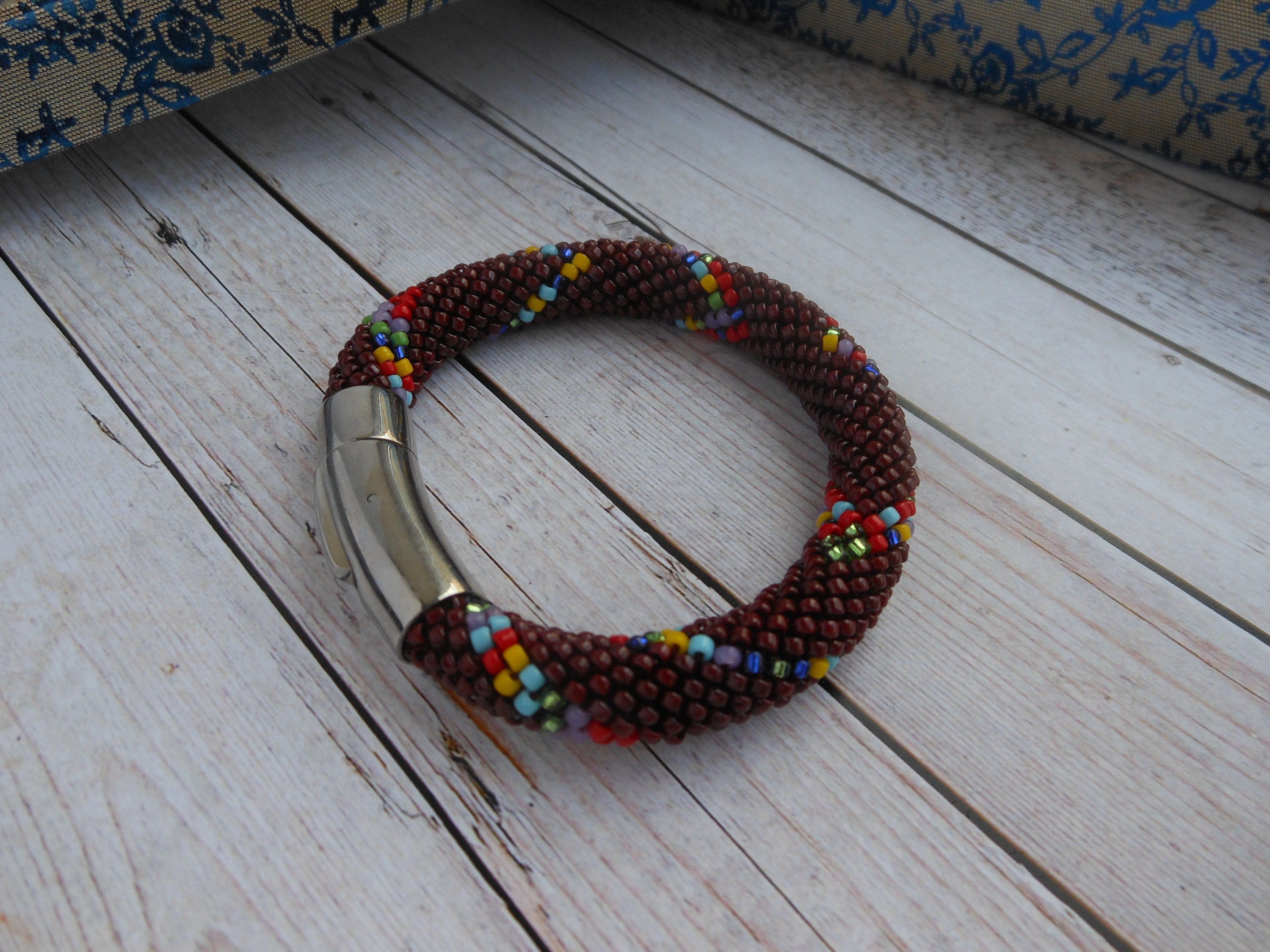 Pulsera OYA Bracelet Orisha Oya Beads Orisha Oya Colors Yansa Oya ...