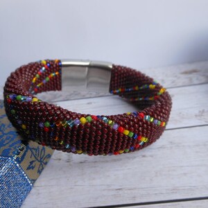 OYA Bracelet Orisha Oya Beads Orisha Oya Colors Yansa Oya Bracelet Oya ...