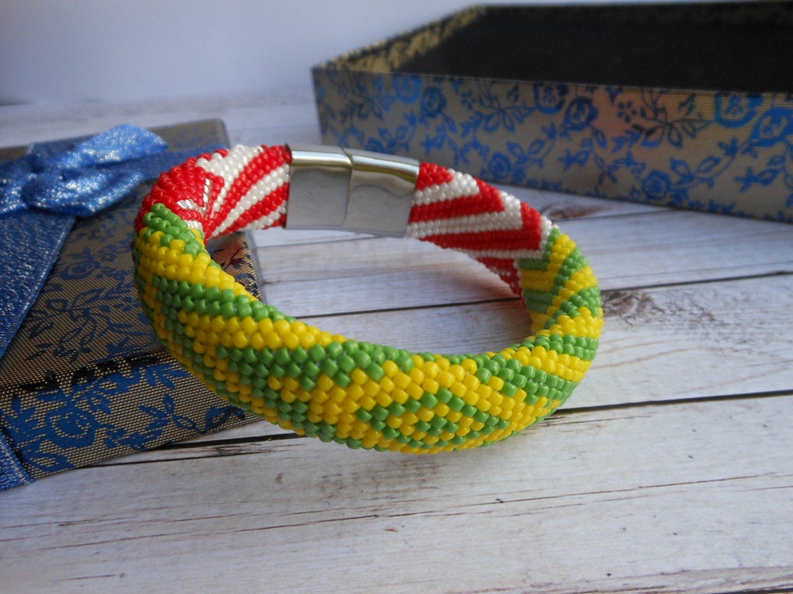 Shango Bracelet Men's Bracelet Beaded Bracelet Collar - Etsy