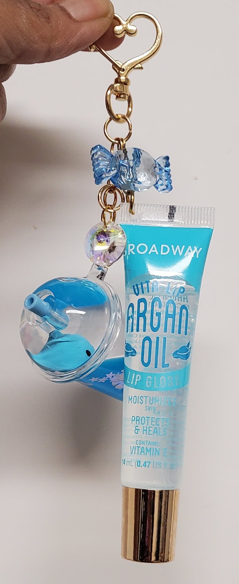 Boba Pet Lipgloss Keychain Set - Etsy