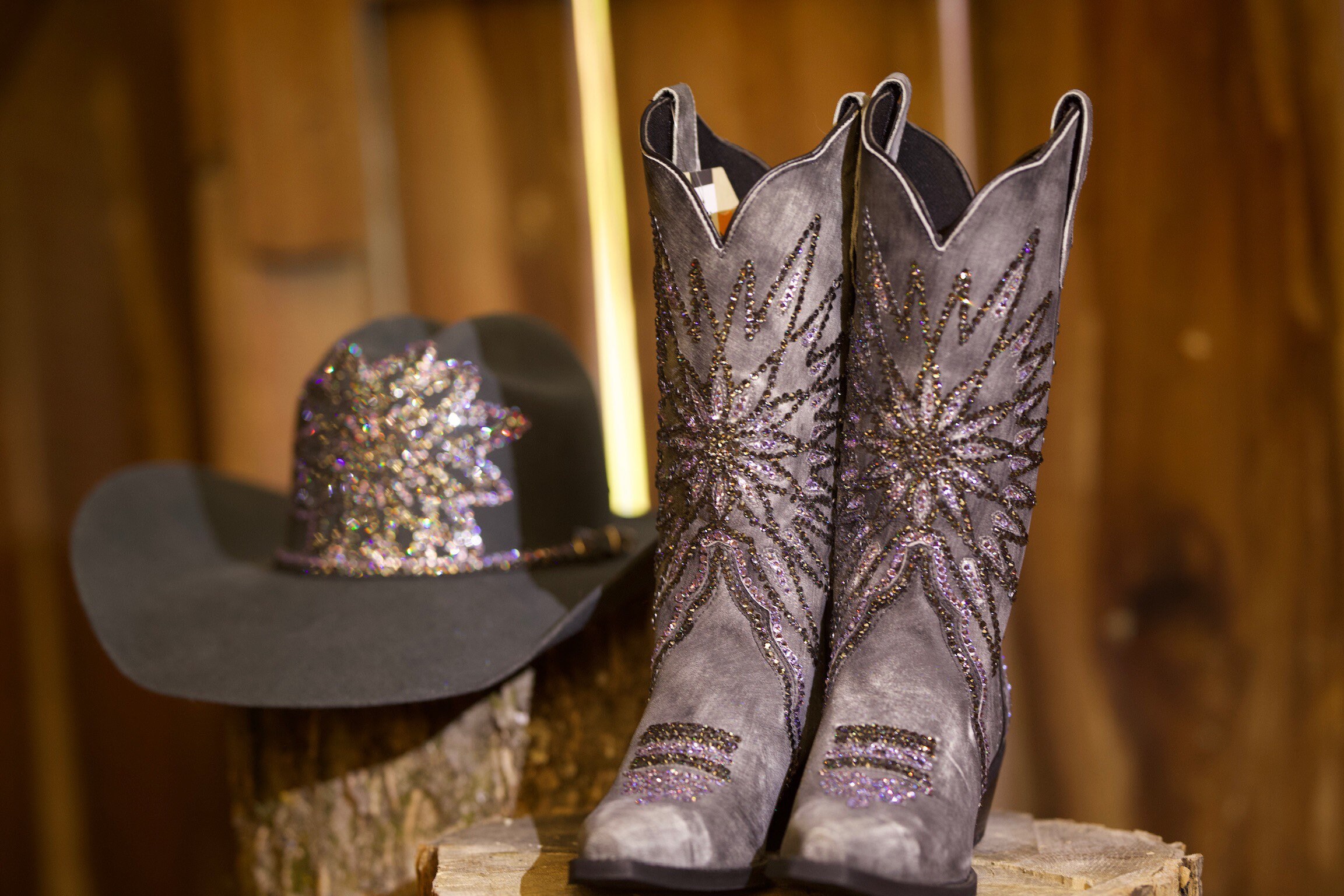 Laredo Starburst Cowboy Boots With Swarovski Crystals - Etsy