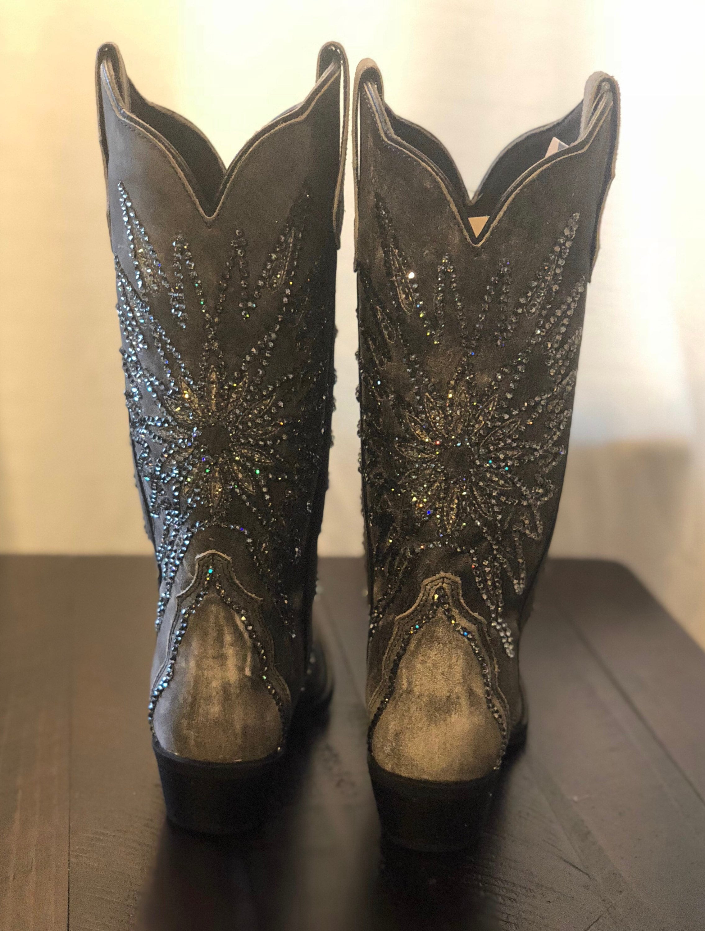 Laredo Starburst Cowboy Boots With Swarovski Crystals - Etsy