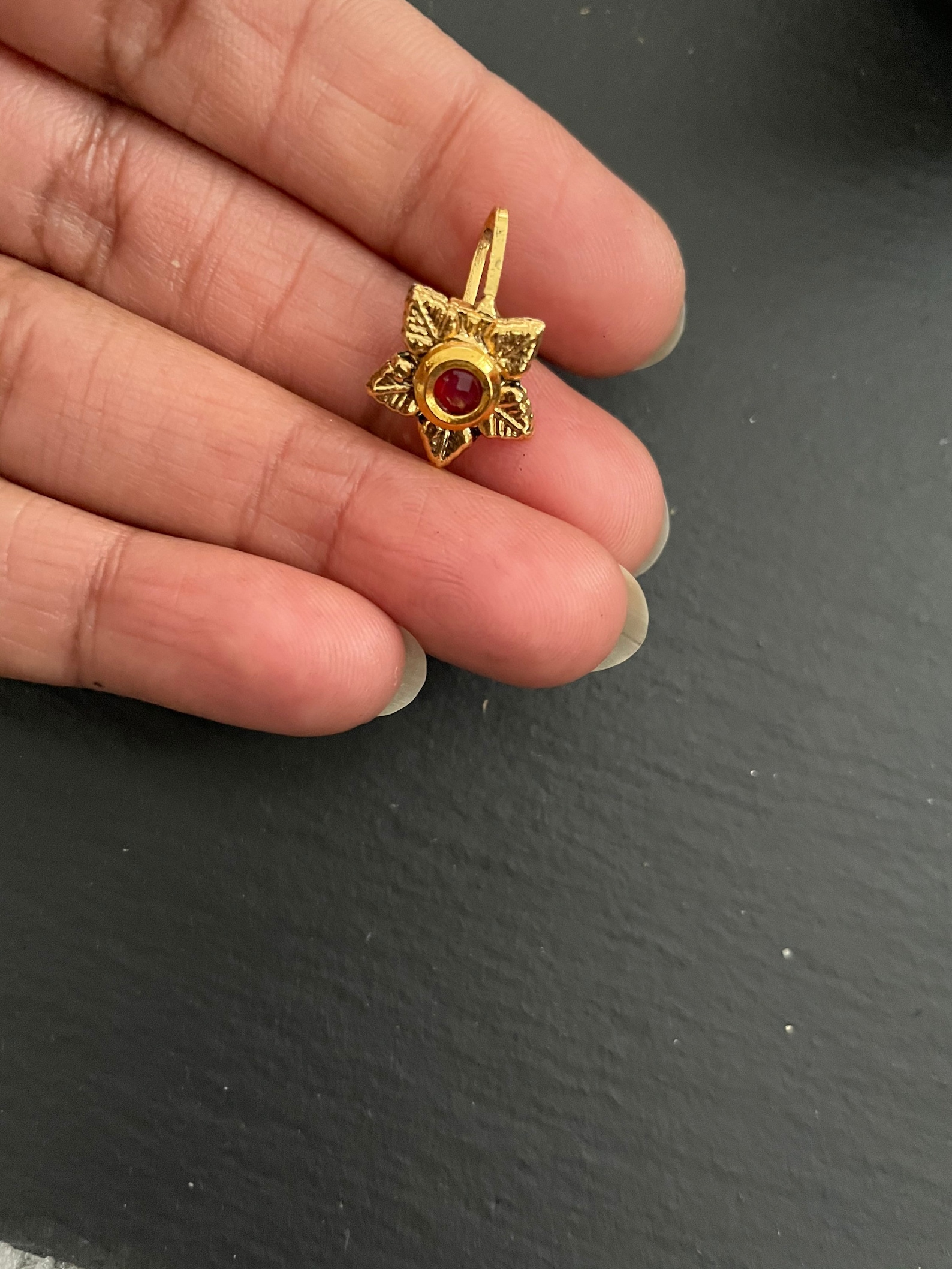 Indian Traditional Nose Pin, Indian Ethnic Nose Pin, Indian Nath, Nose ...