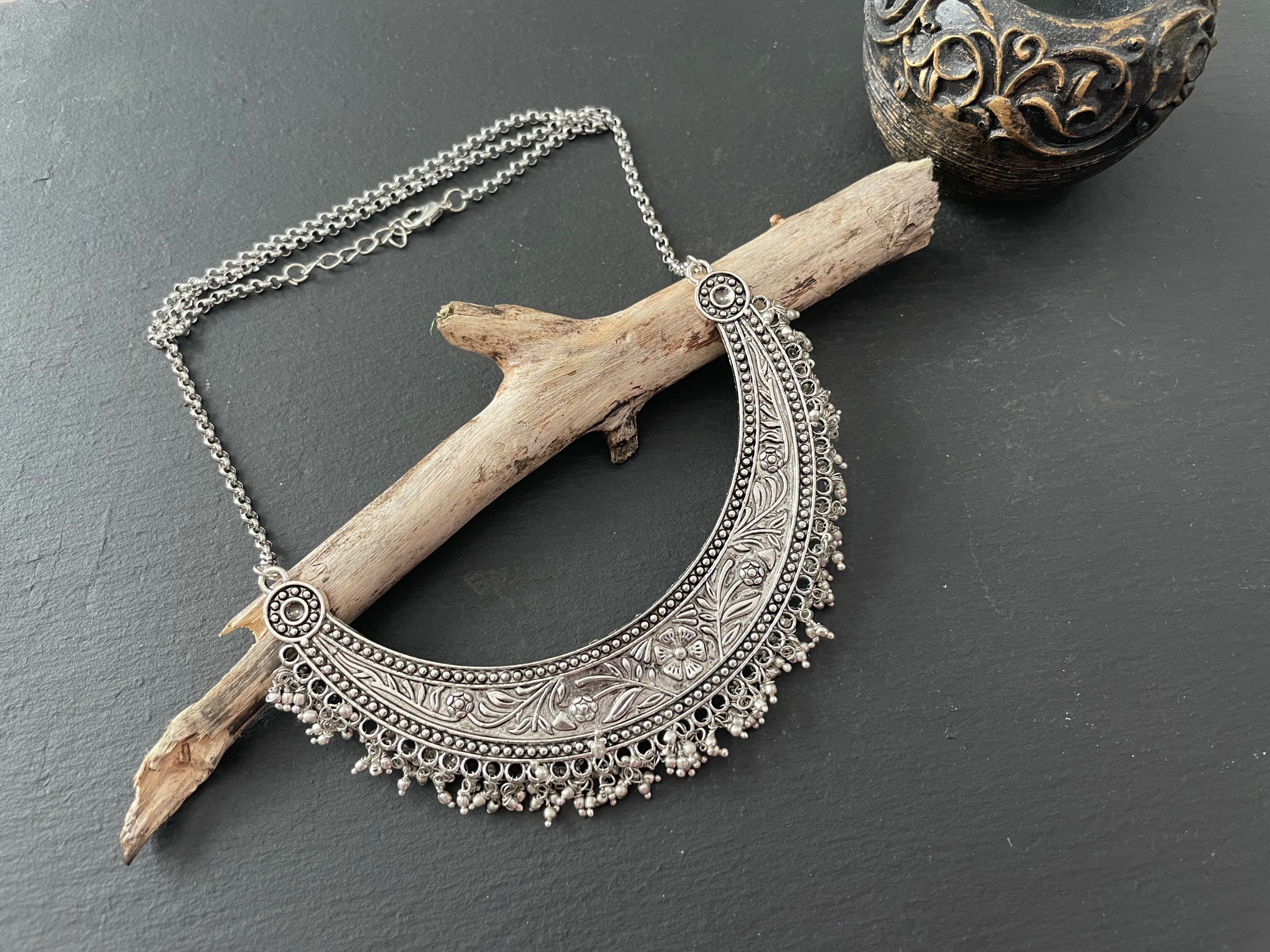 Jarman Silver Necklace - Etsy