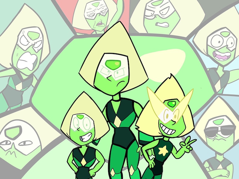 Steven Universe: Peridot, Peridot and Peridot - Etsy