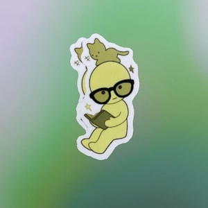 Smiski Kitty 2" Sticker - Etsy