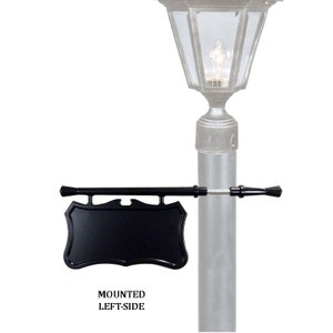 Light Pole Ladder Rest Number Signs - Lamp Post Address Plaque ...