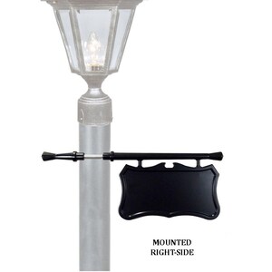 Light Pole Ladder Rest Number Signs - Lamp Post Address Plaque ...