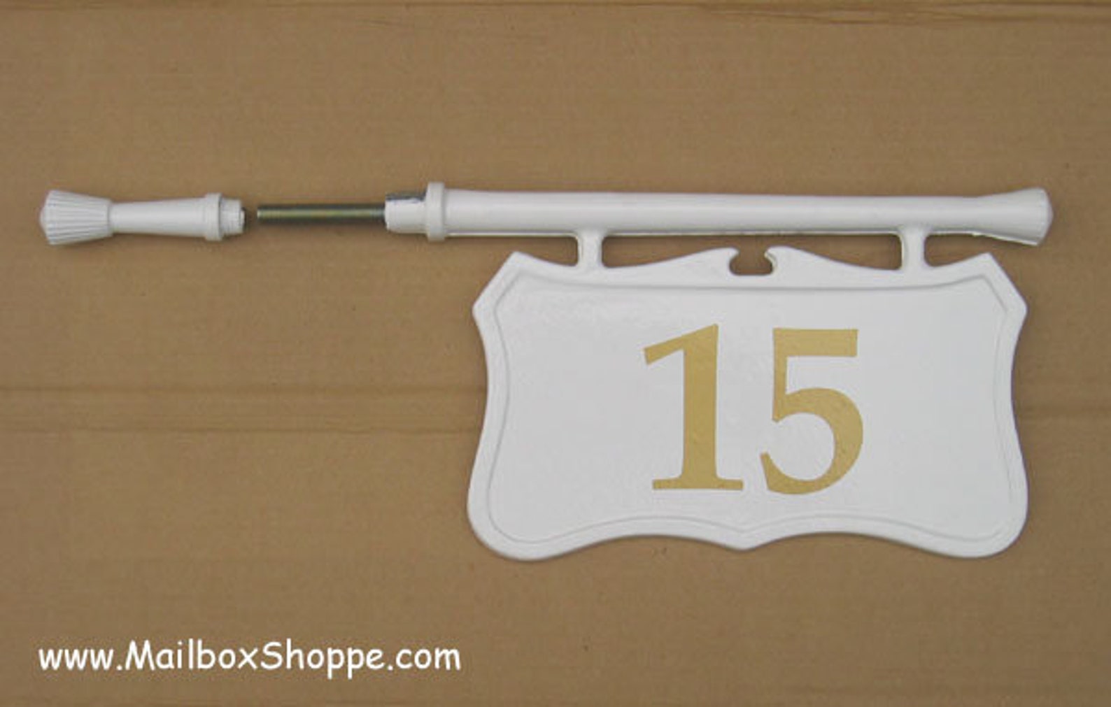 Light Pole Ladder Rest Number Signs - Lamp Post Address Plaque ...