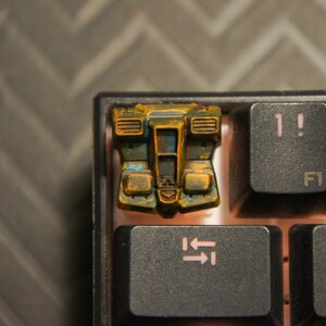 Gundam RX-78 Artisan Keycap - Gundam Keycaps | Custom Keycaps ...