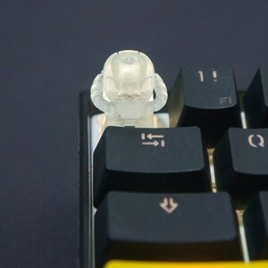 Gundam Zaku II Artisan Keycap Gundam Keycaps Custom Keycaps Mechanical ...