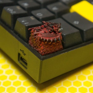 Rathalos Artisan Keycap - Monster Hunter Keycap | Custom Keycaps ...