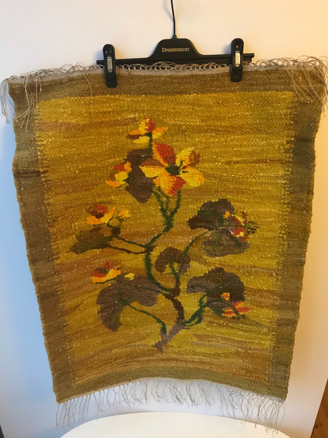 Handwoven Rug, Wall Decor, Polish Design. Hand Made Dyed Wool. - Etsy