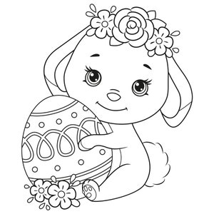 75 Spring Coloring Pages - Etsy