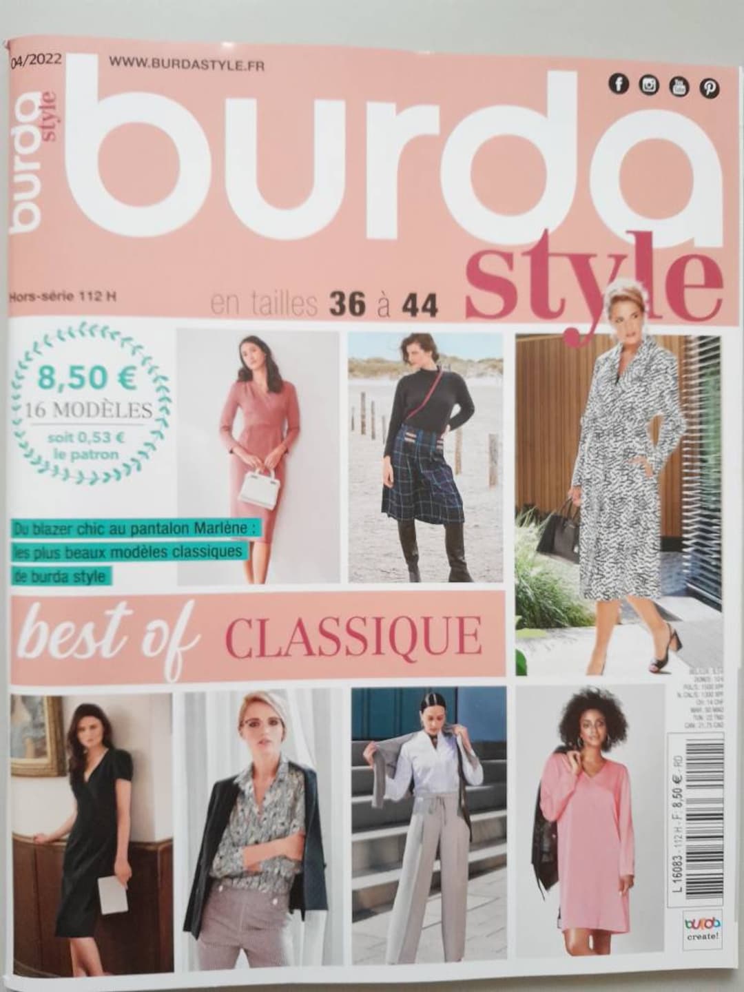 BURDA Best off Classic Sewing Magazine - Etsy