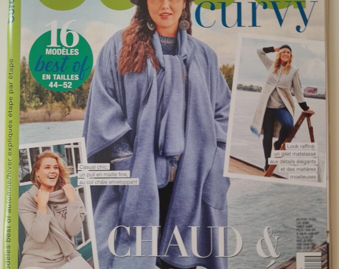BURDA Curvy Sewing Magazine Autumn 2025 - Etsy