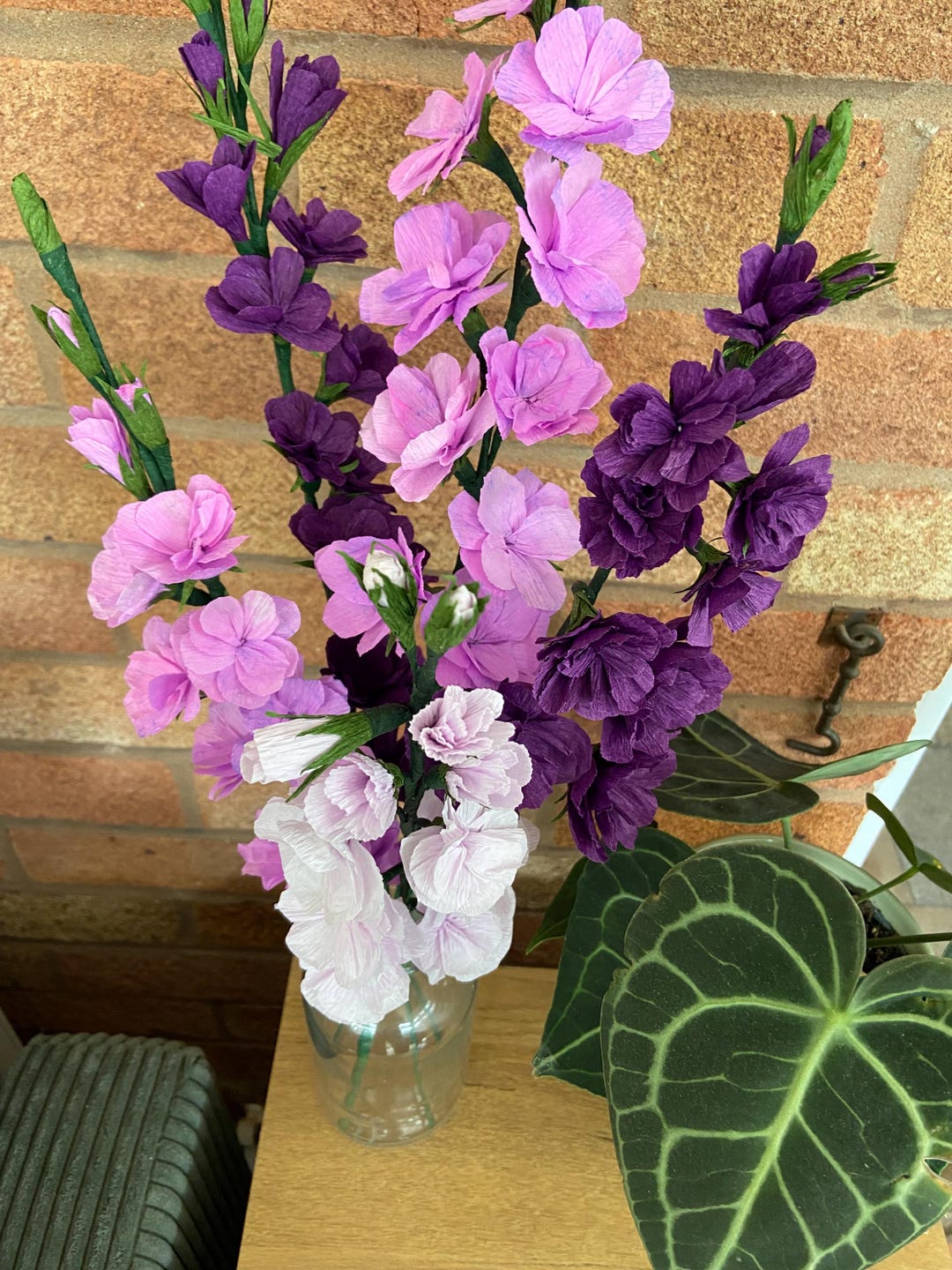 Delphinium Larkspur/handmade Paper Flowers/everlasting /handcrafted ...