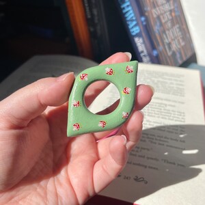 Bridgerton Themed Thumb Book Page Holder Handmade and Hand Painted ...