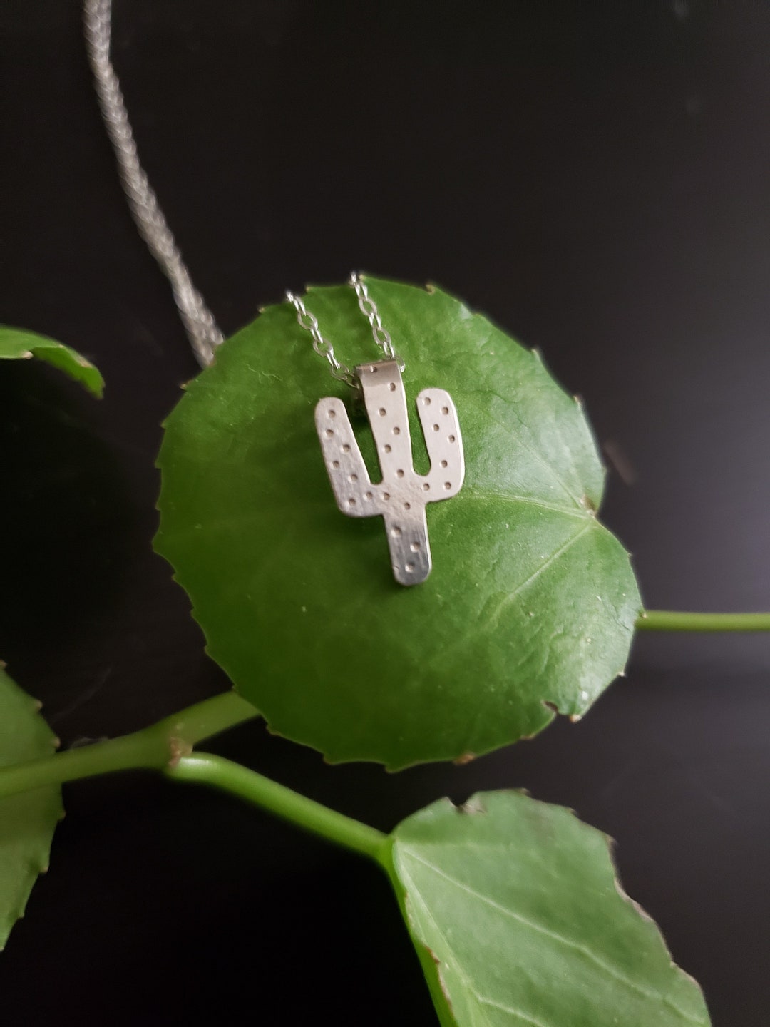 Saguaro Cactus Necklace - Etsy