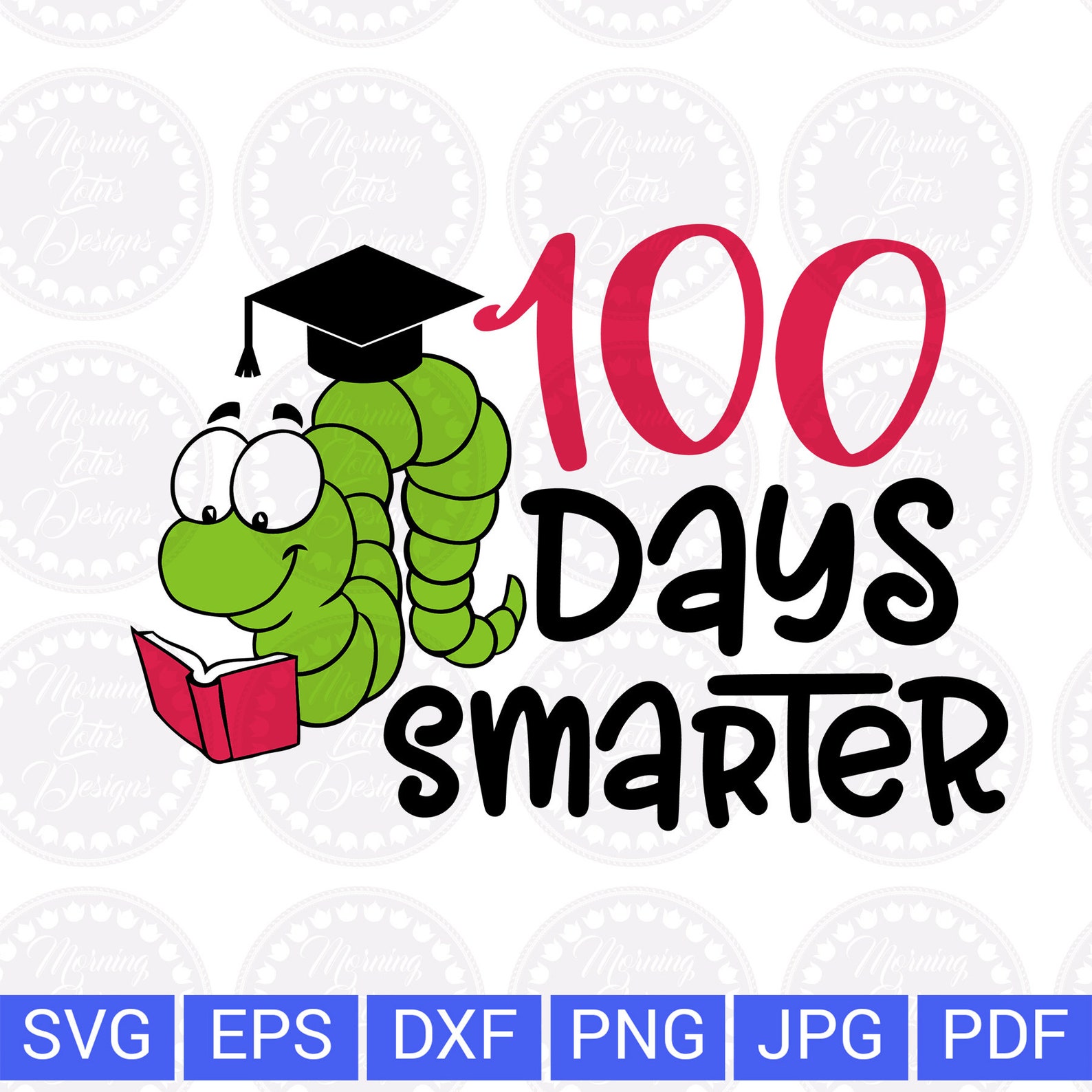 100 Days Smarter Svg 100 Days Of School Svg 100th Day Of Etsy Uk