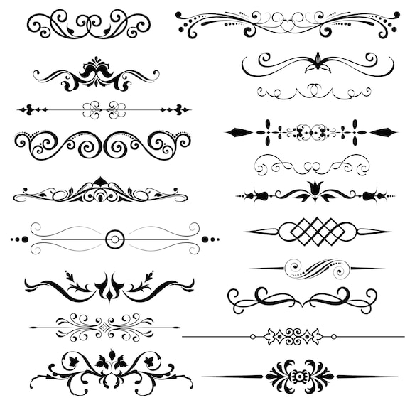 Clip Art Line Divider