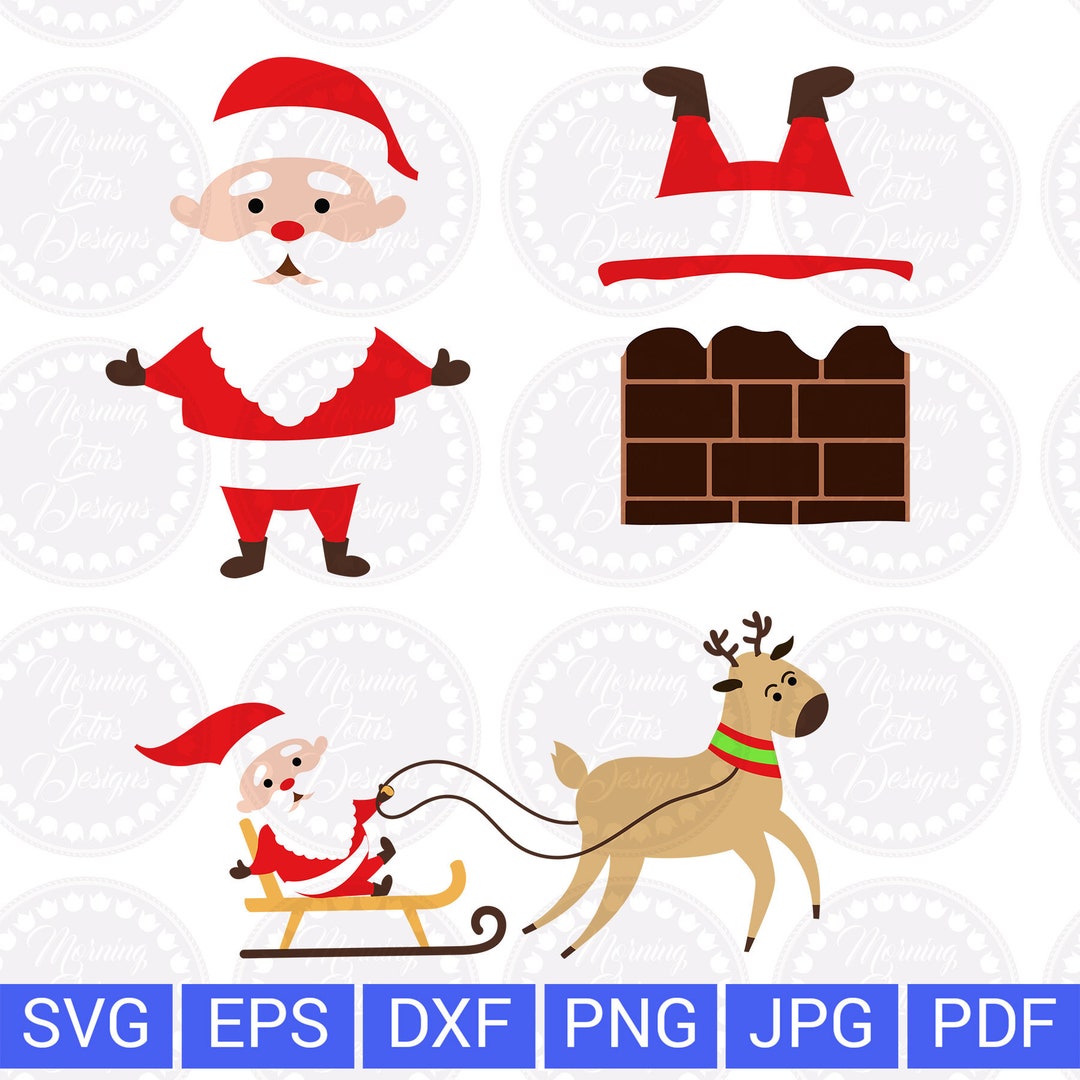 Christmas Svg Santa Svg Santa Clause Svg Merry Christmas Svg - Etsy