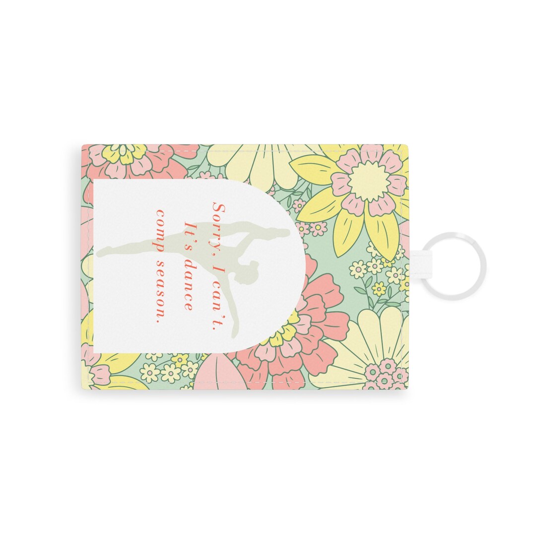 Dancer Wallet Dance Card Holder Key Ring Card Holder Dorm Wallet Dancer ...