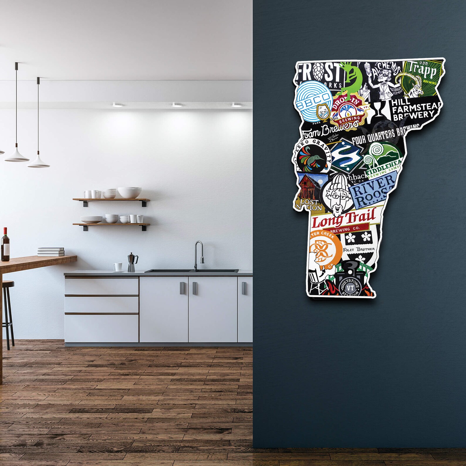 The Beer Maltin State | Vermont Craft Beer Signs | Man Cave, Wall Art ...