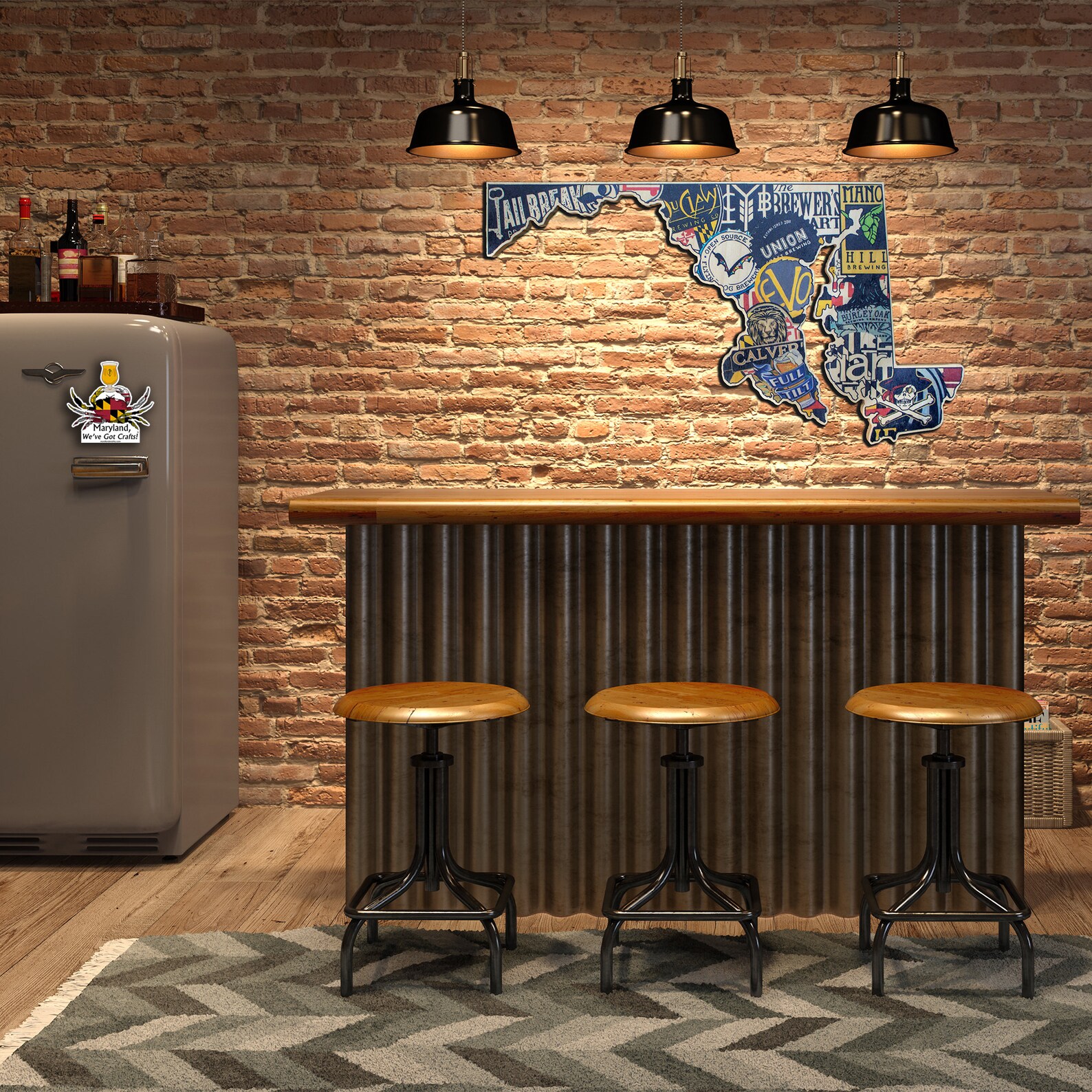 Maryland, We've Got Crafts | Maryland Craft Beer Signs | Beer Map ...
