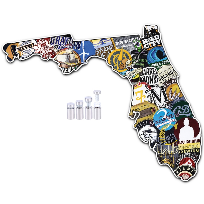 The Aleigator State | Florida Craft Beer Signs | Beer Map, Bonus Room ...