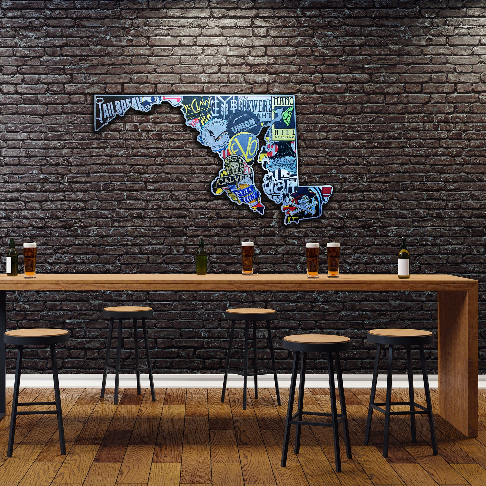 Maryland, We've Got Crafts | Maryland Craft Beer Signs | Beer Map ...