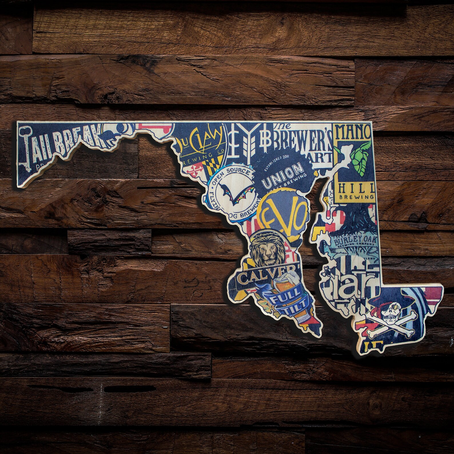 Maryland, We've Got Crafts | Maryland Craft Beer Signs | Beer Map ...