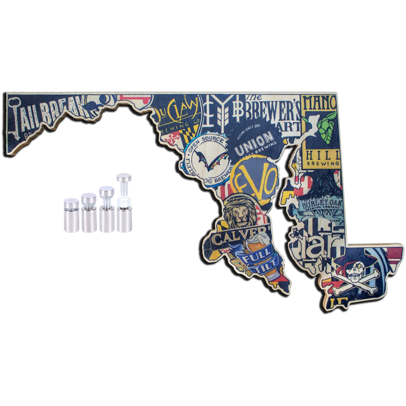 Maryland, We've Got Crafts | Maryland Craft Beer Signs | Beer Map ...