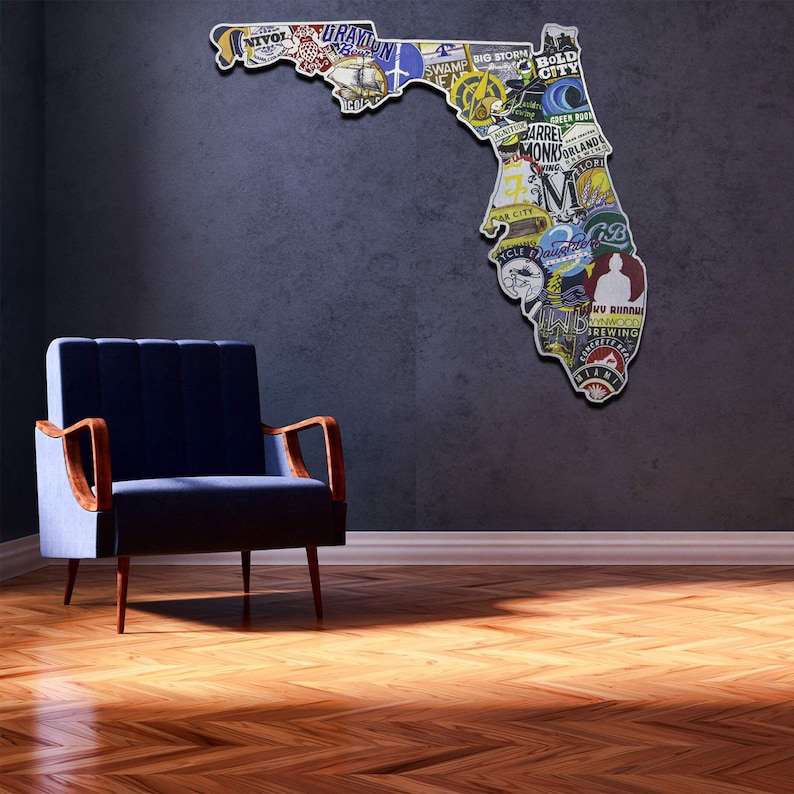 The Aleigator State | Florida Craft Beer Signs | Beer Map, Bonus Room ...
